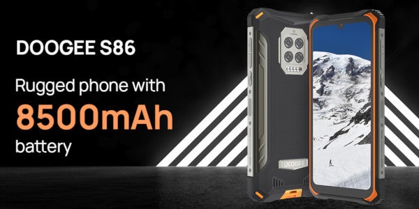 Doogee S86 Smartphone Launched with 8500 mAh Battery Price | Doogee S86 स्‍मार्टफोन 8,500 mAh की ...
