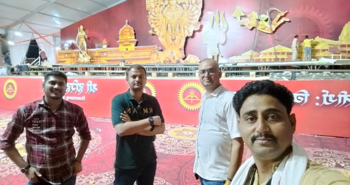 There will be divine darshan of all four dhams in Harihar Tirtha Dham ...