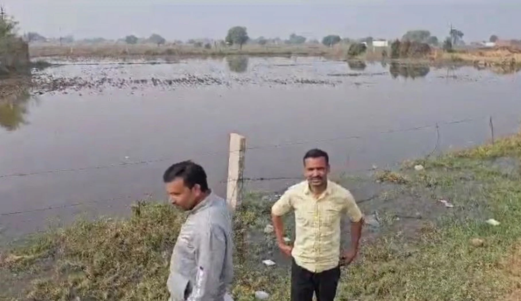 Crops dozen farmers drowned due canal bursting MP Chambal | MP के चंबल ...