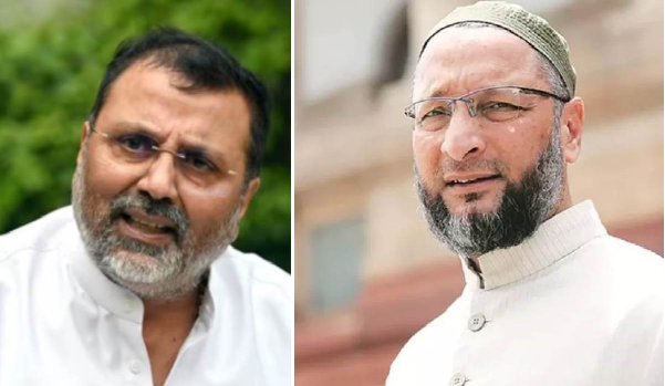 'We both are together', Owaisi and BJP MP Nishikant Dubey's video goes viral, getting a lot of ...